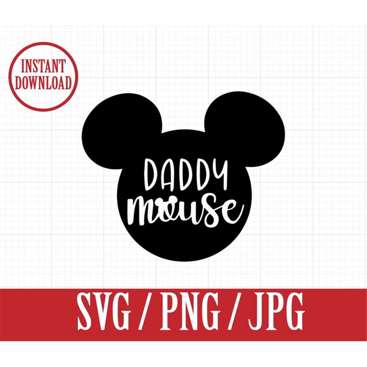 Daddy MOUSE - Dad Father Disneyland DisneyWorld Bounding The | Inspire ...