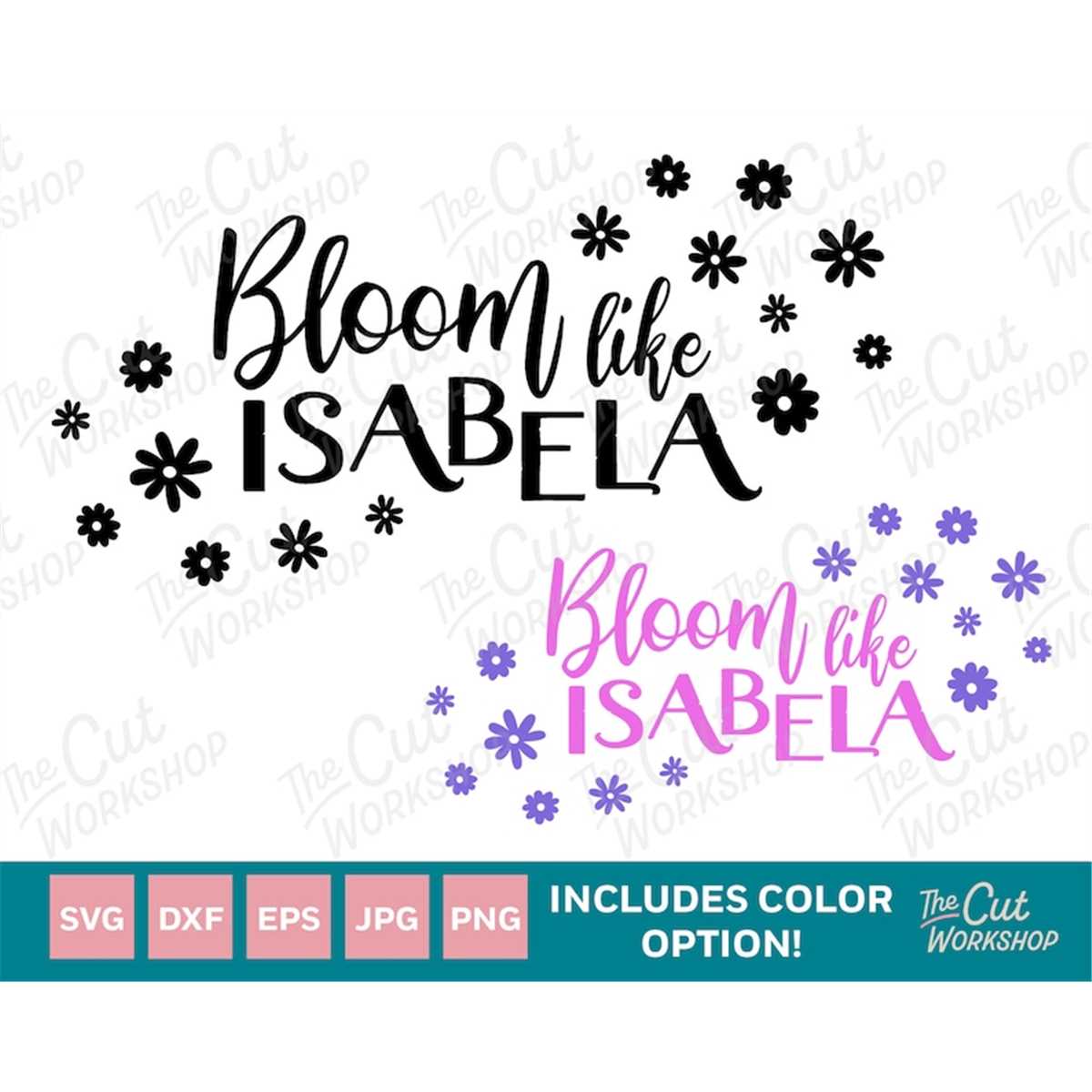 Encanto Bloom Like Isabela Madrigal | SVG Encanto Clipart Im - Inspire ...