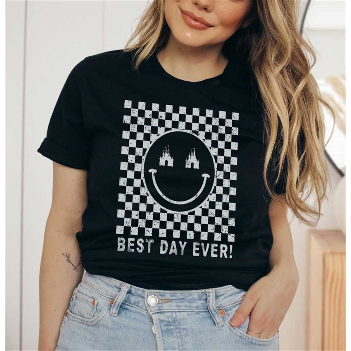 Best Day Ever / Retro Checkered / Smiley Face / Castle / Dis - Inspire ...