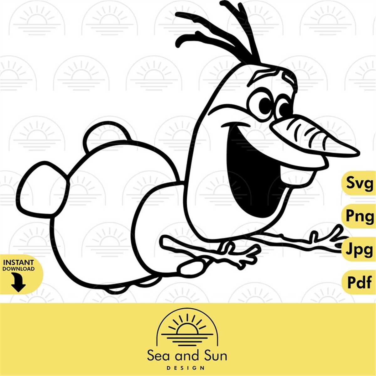 Olaf Svg Clip art Files, Frozen, Disneyland Ears, Digital, D | Inspire ...