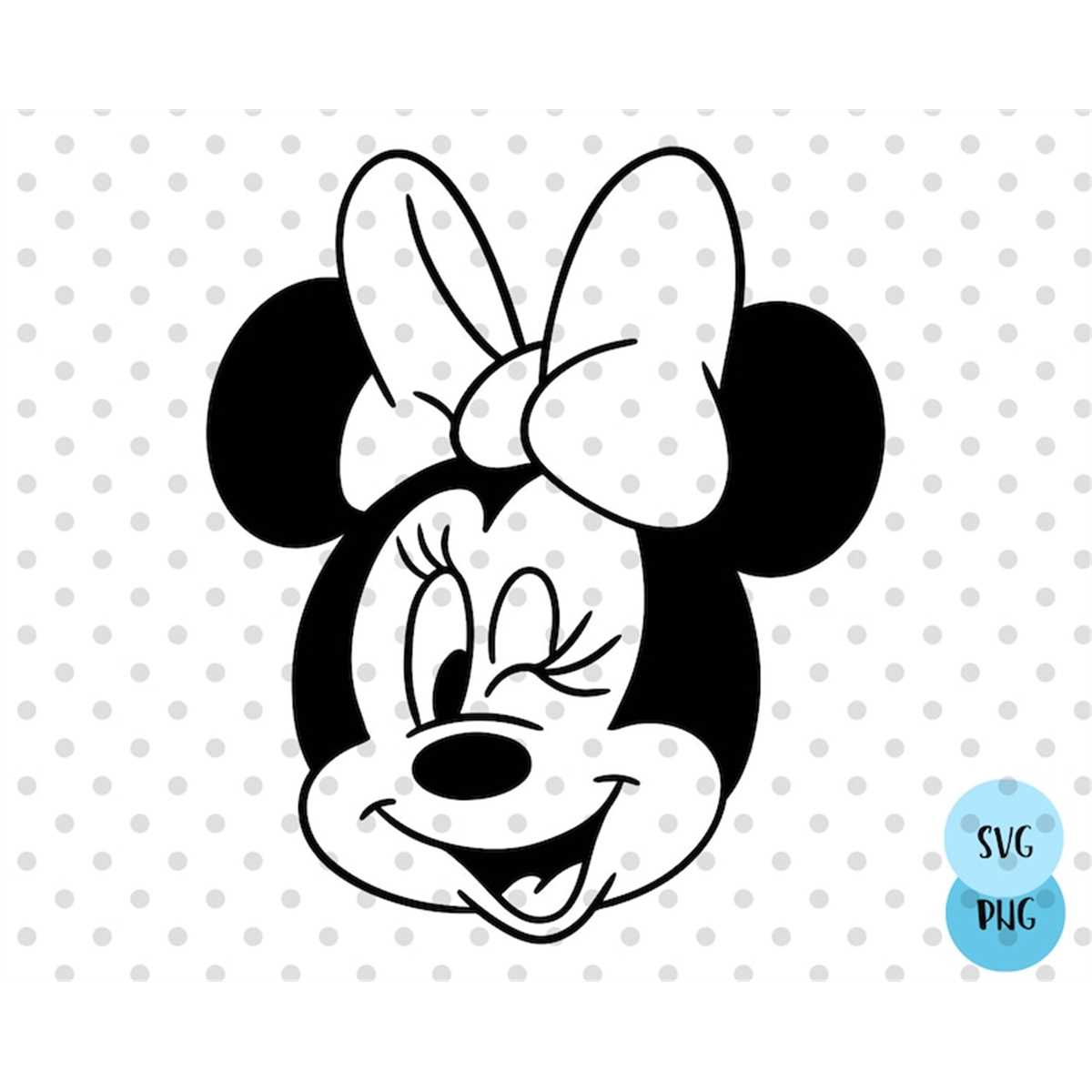 Happy Mouse svg, Mouse Head svg, Cricut Silhouette Vector Cu - Inspire ...