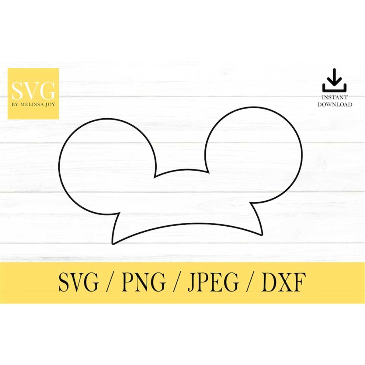 Mouseketeer Hat svg, Mouse Ears, Mouse Hat, svg, png, dxf, j | Inspire ...