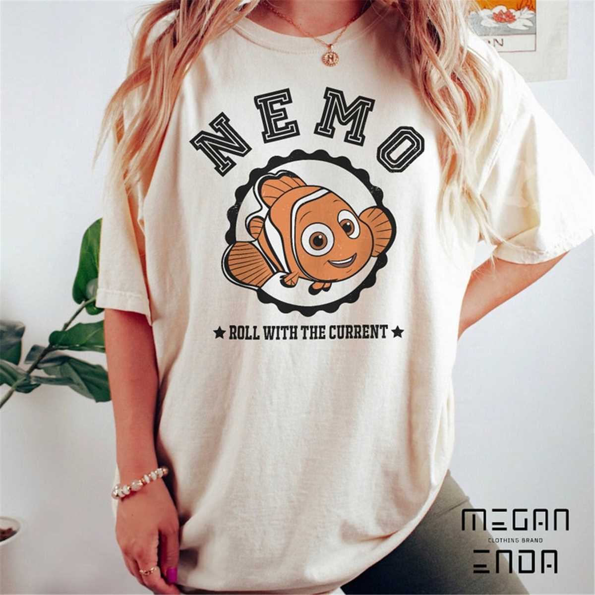 Disney Pixar Finding Nemo Fish Comfort Colors Shirt, Nemo Sh | Inspire ...