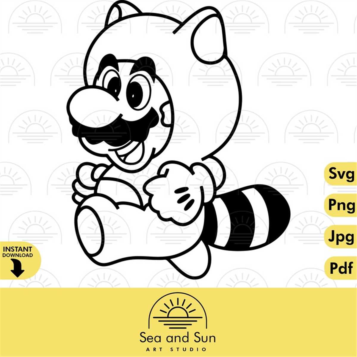 Mario 15 svg, png, jpg, pdf, Clip art Files For Cricut desi | Inspire ...