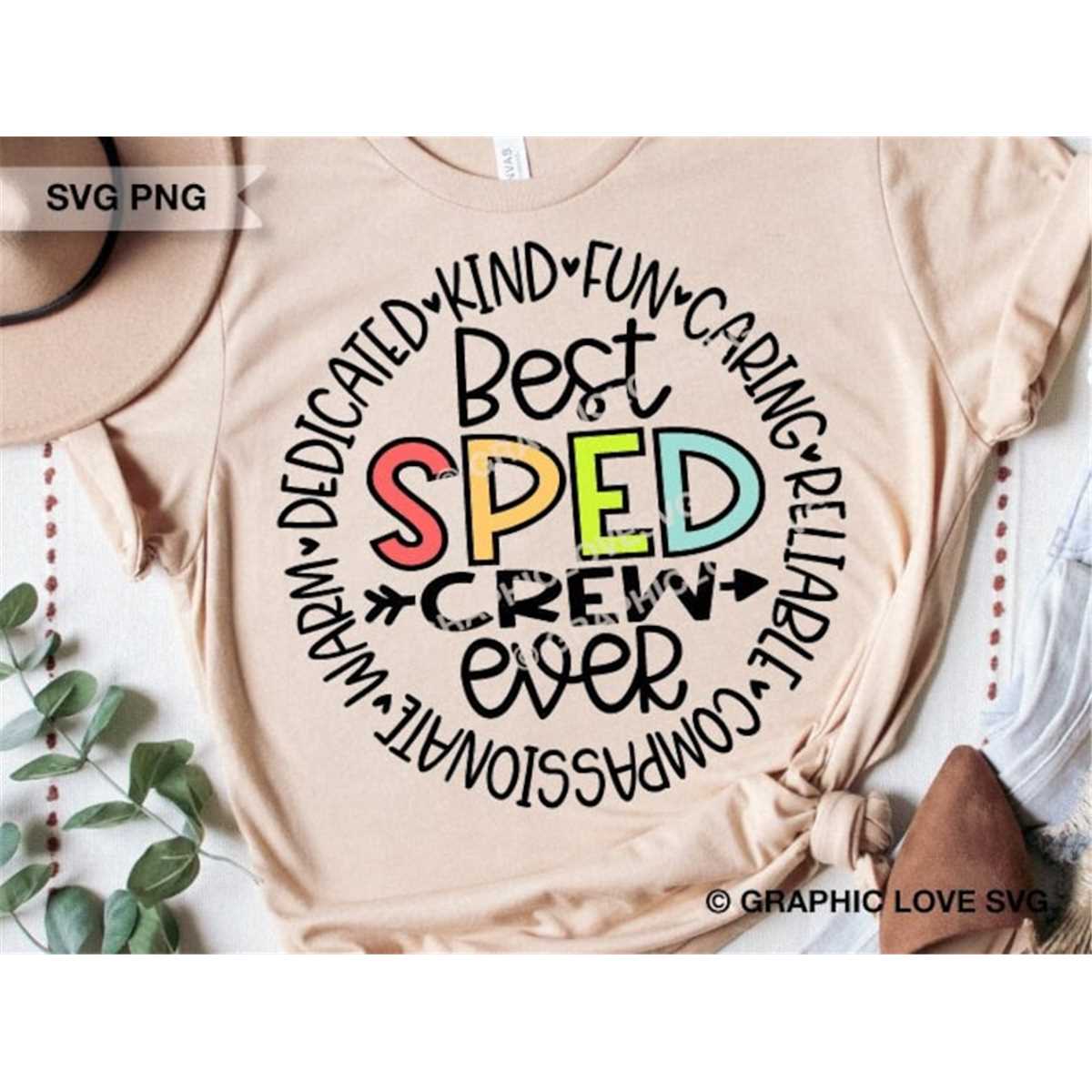 SPED Crew Svg Png, Appreciation Gift, Special Ed Teacher Svg - Inspire ...