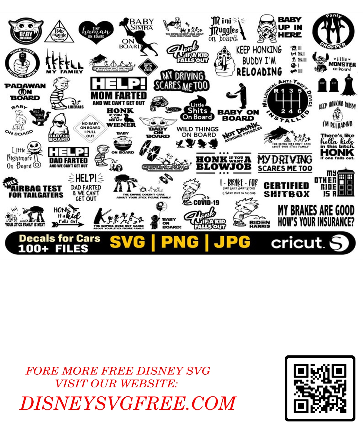 car decal svg bundle, car sticker svg, car window decals svg - Inspire ...