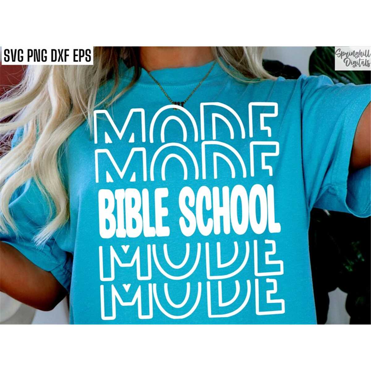 Bible School Mode, VBS Tshirt Svgs, Vacation Bible School Pn | Inspire Uplift