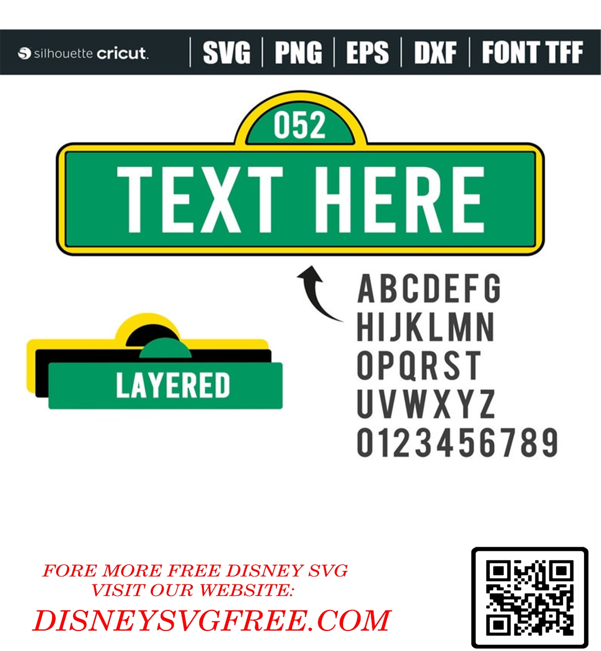 Sesame Street Sign Clip Art