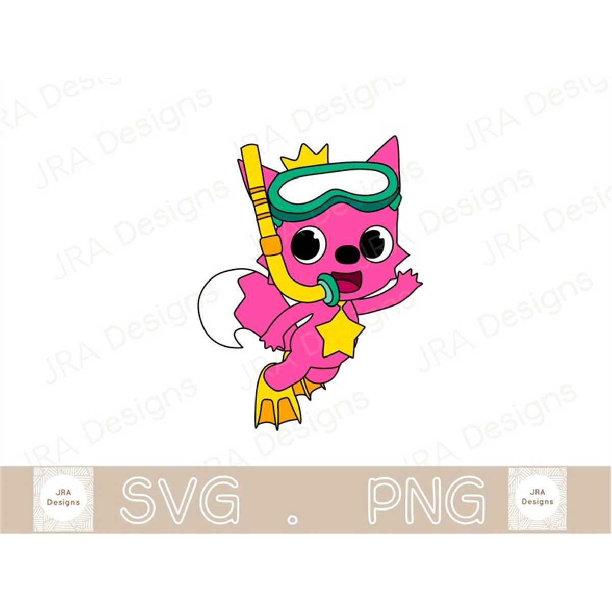 Pinkfong SVG & PNG, Pinkfong SVG - Cricut cut file | Inspire Uplift