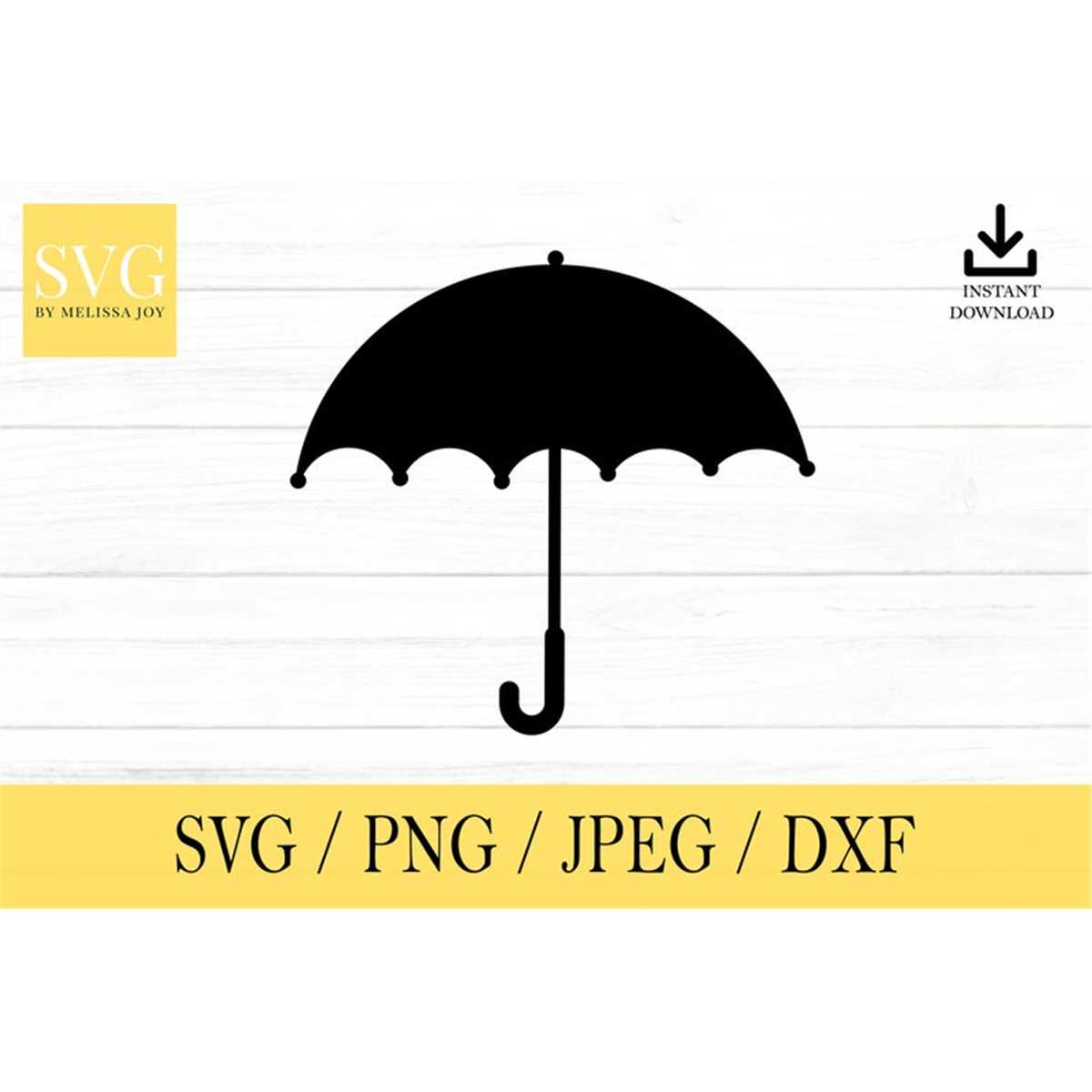 Umbrella SVG, svg, png, dxf, jpeg, Digital Download, Cut Fil | Inspire ...