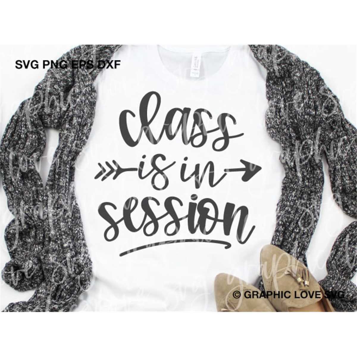 Class Is In Session Svg, Para, Educational Assistant Svg, Sc - Inspire ...