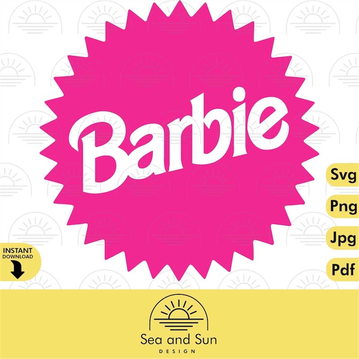 Barbie 8 movie, digital, svg, png, jpg, pdf, pink doll Svg, - Inspire ...