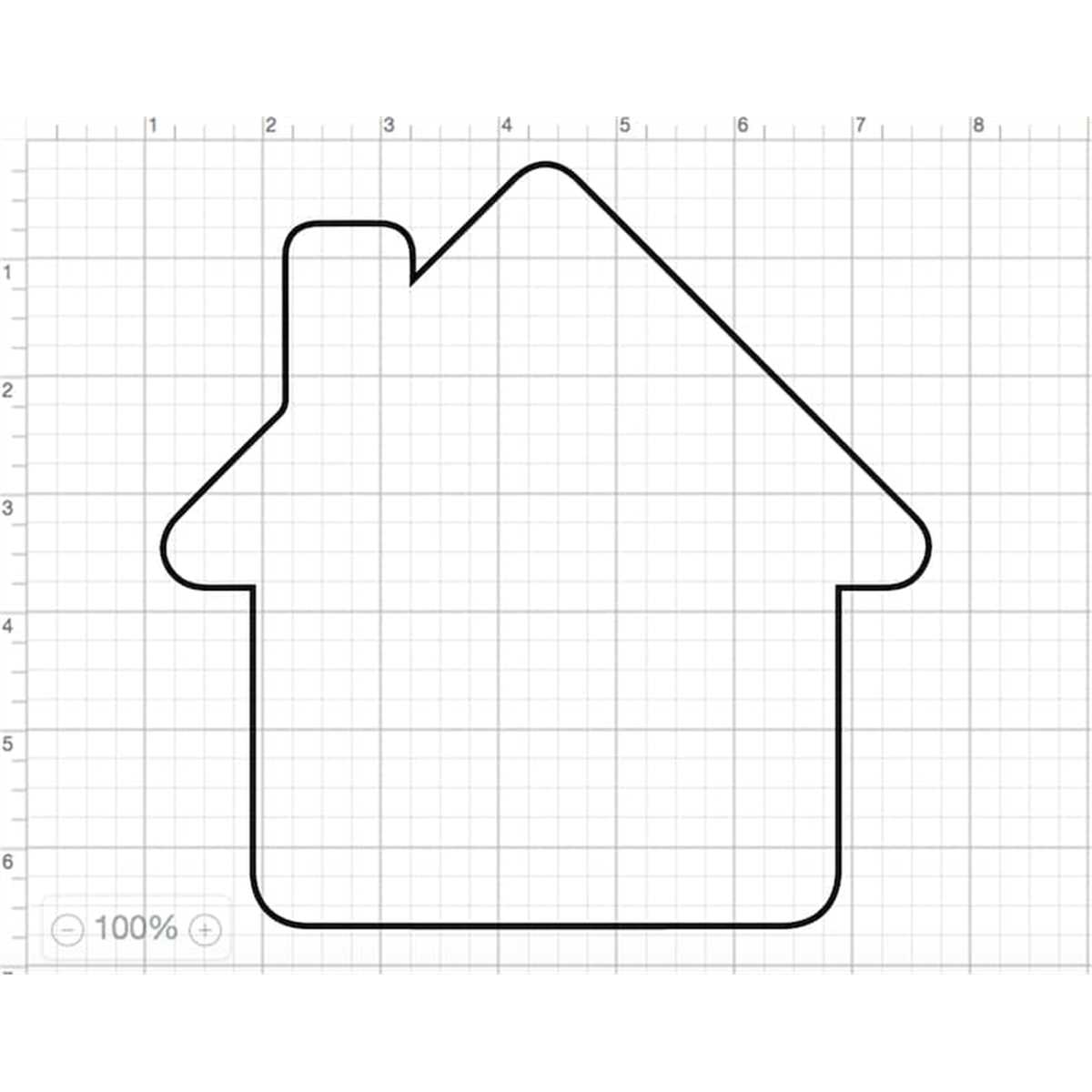 House Outline Cut File SVG DXF PNG Eps Pdf Clipart | House O | Inspire ...