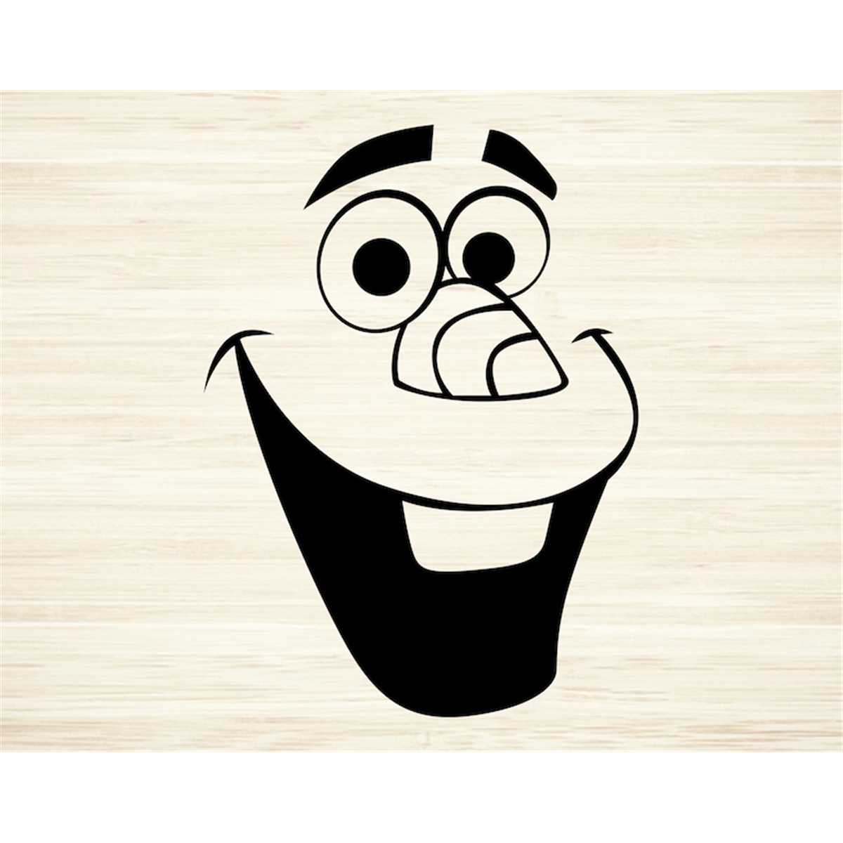 Olaf Cut File SVG DXF PNG Eps Pdf Clipart Vector 2 Elsa Anna | Inspire ...