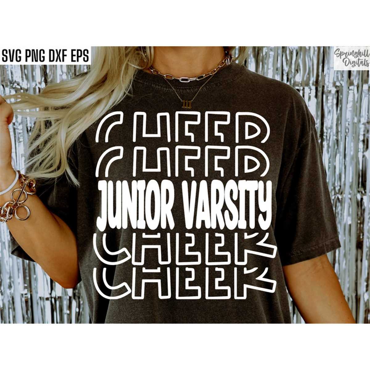 JV Cheer Svgs | Cheerleading Pngs | Cheer Team Cut Files | J - Inspire ...