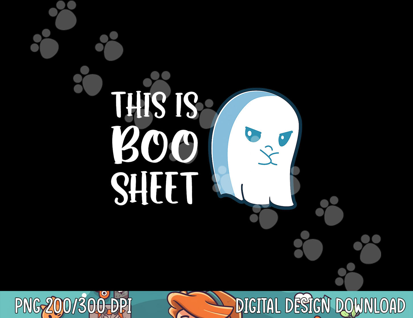 This Is Boo Sheet Funny Halloween Sayings png, sublimation p | Inspire ...