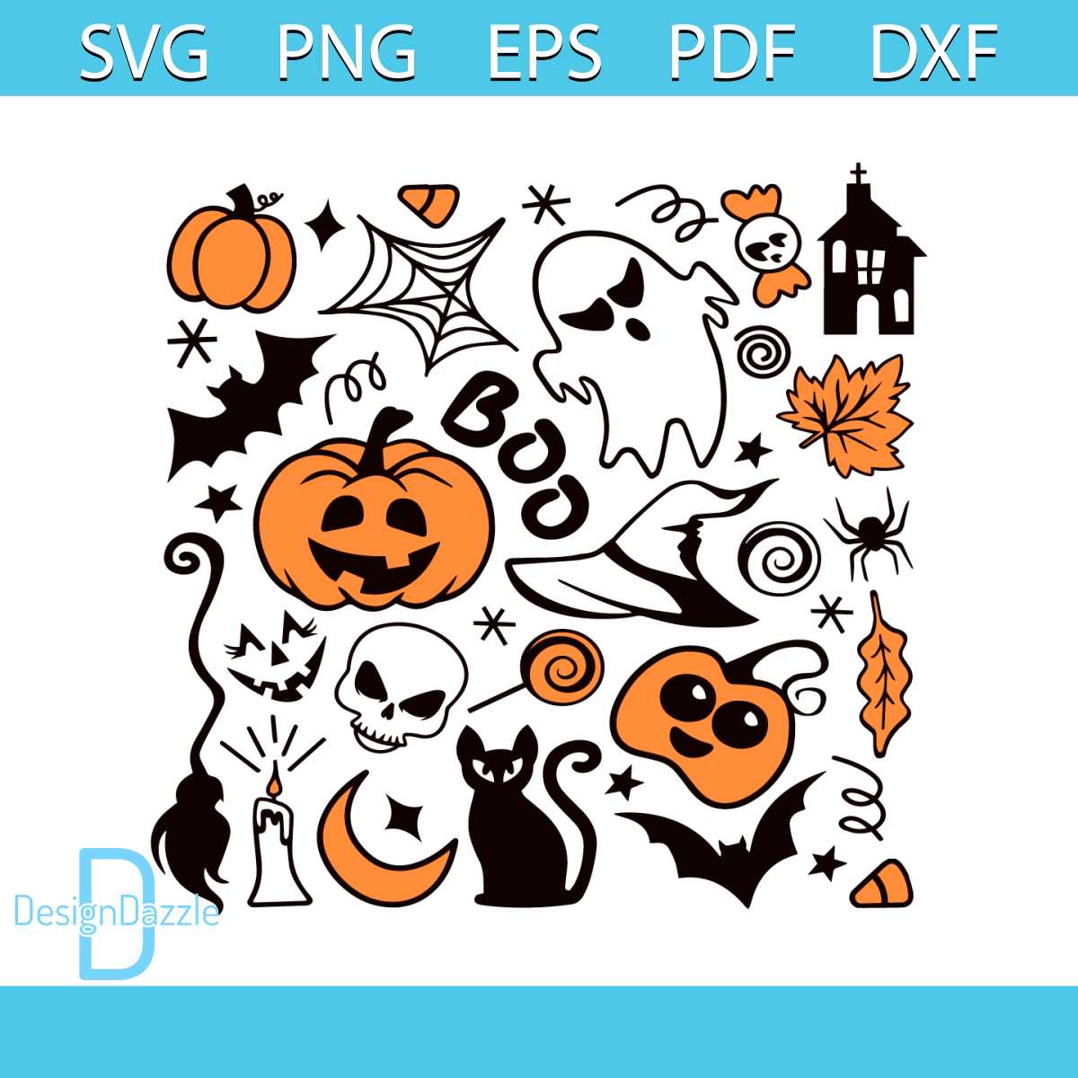 Spooky Cottagecore SVG Horror Halloween Party SVG File - Inspire Uplift