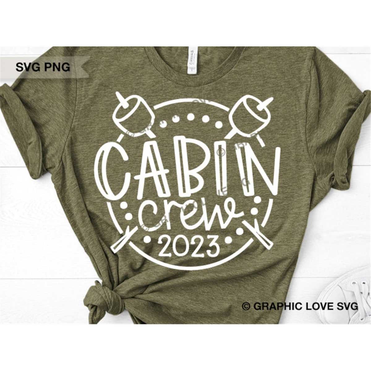 Cabin Crew 2023 Svg Png, Friends Camping Svg, Family Camping - Inspire ...
