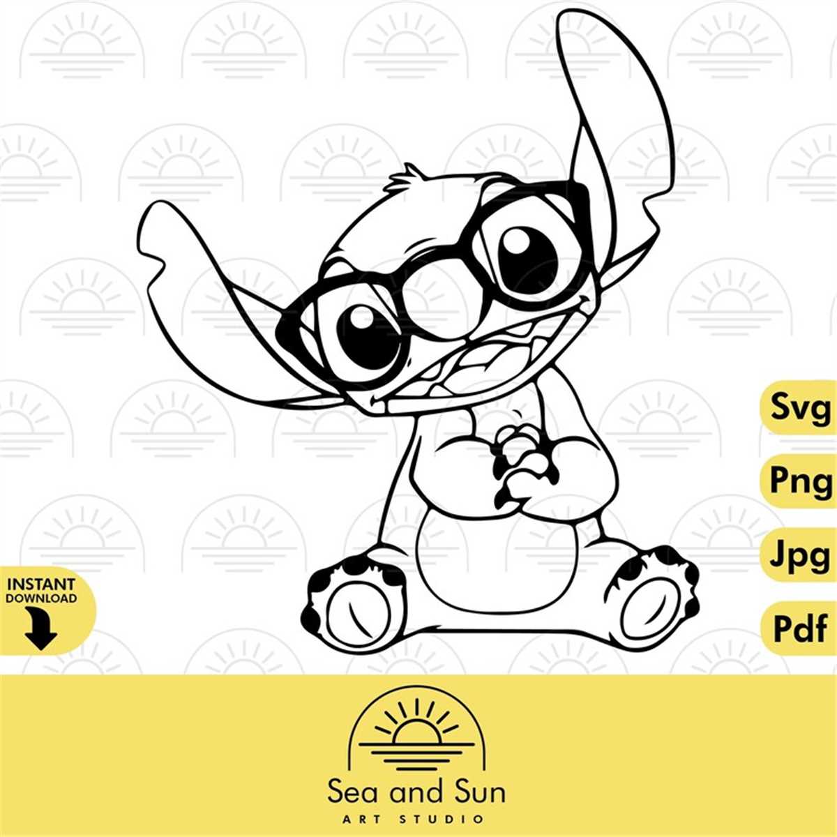 Stitch Vector Svg, Lilo and Stitch Disneyland Ears Svg, Png | Inspire ...