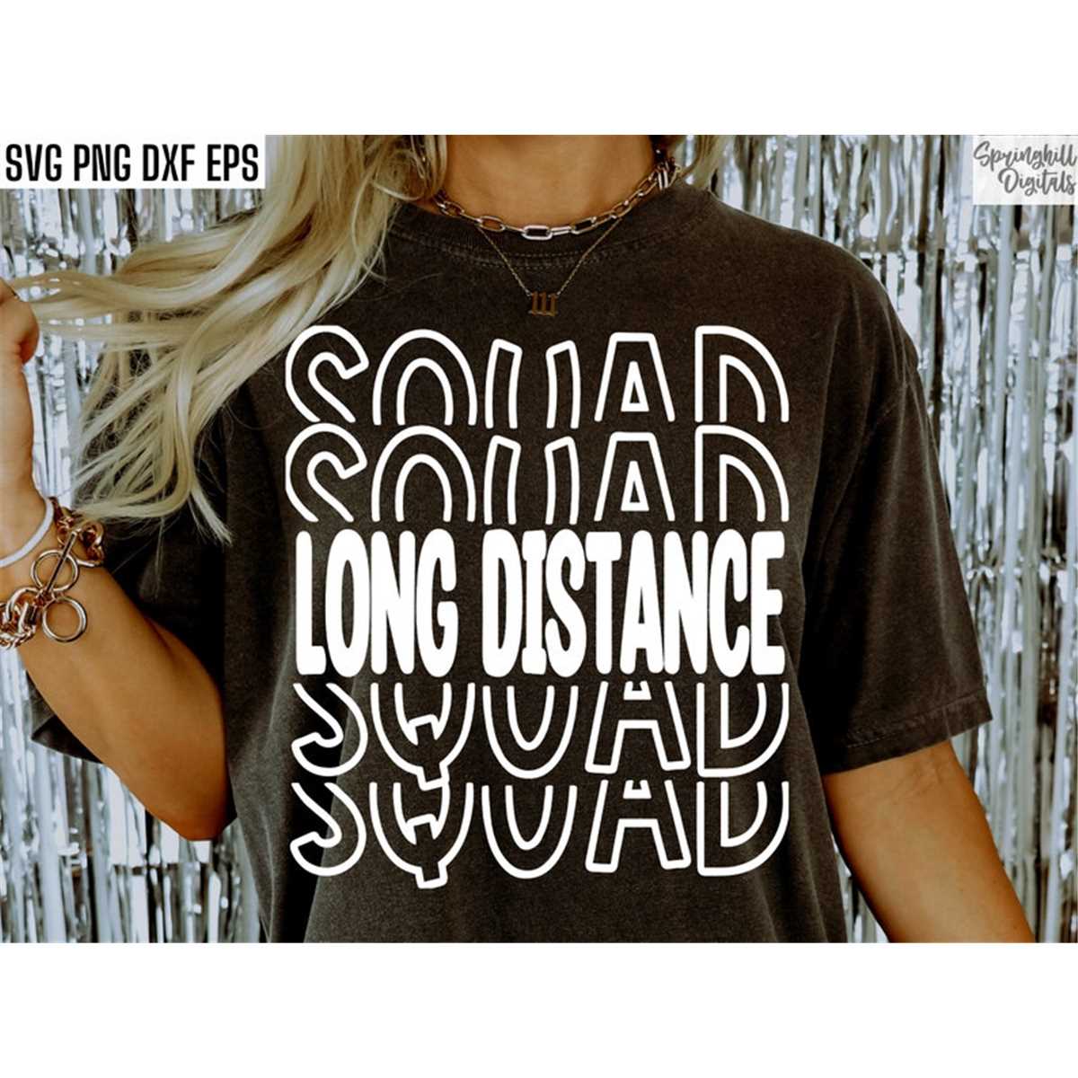 Long Distance Squad | Running Svg | Cross Country Pngs | Run | Inspire ...