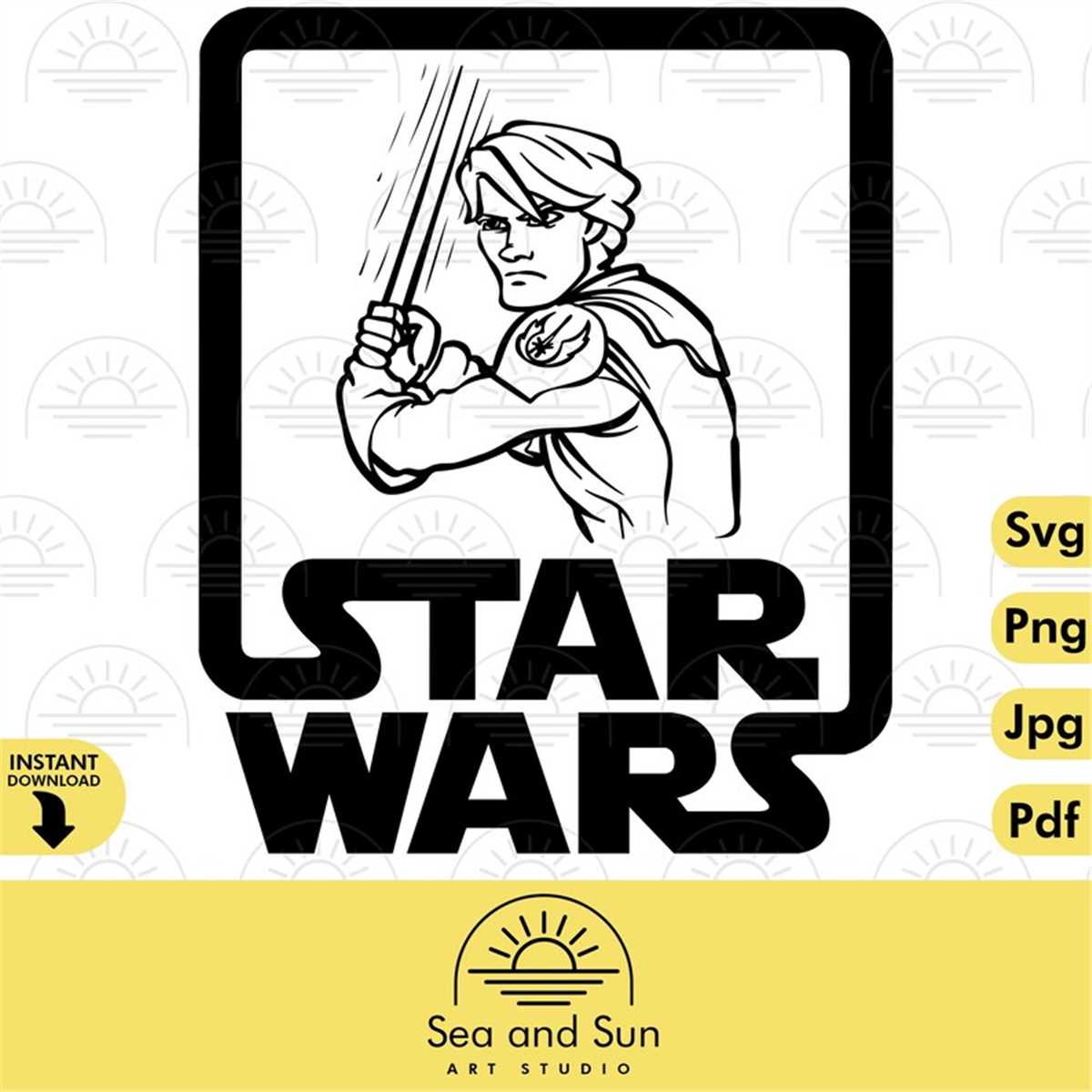 Anakin Skywalker Star Wars Svg Disneyland Ears Svg Star Wars - Inspire ...
