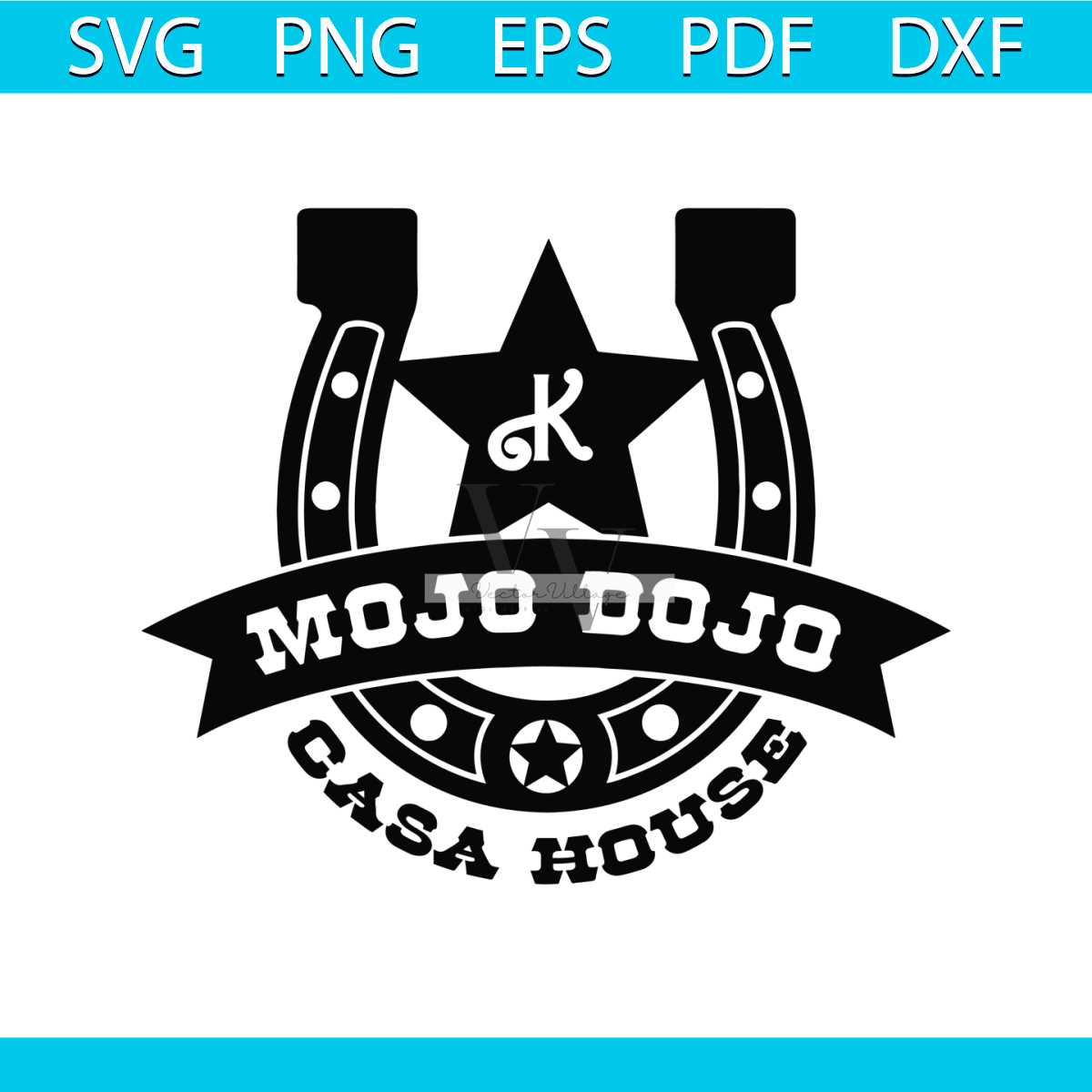 Mojo Dojo Casa House SVG Ken Barbie SVG File For Cricut | Inspire Uplift