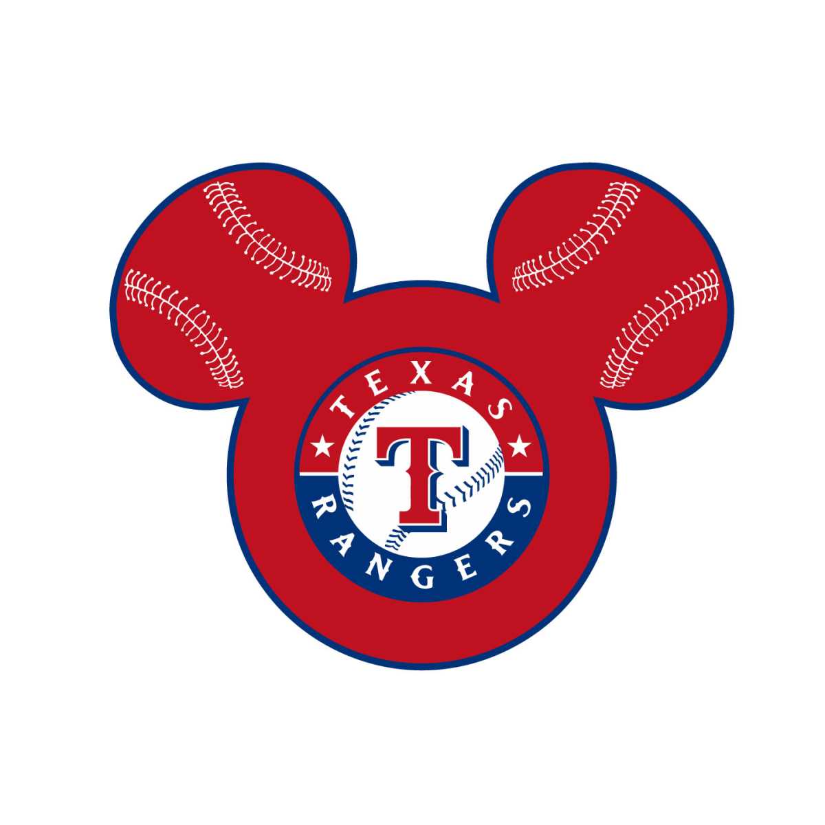 Texas Rangers Baseball Mickey Mouse Disney Svg, Sport Svg, D | Inspire ...