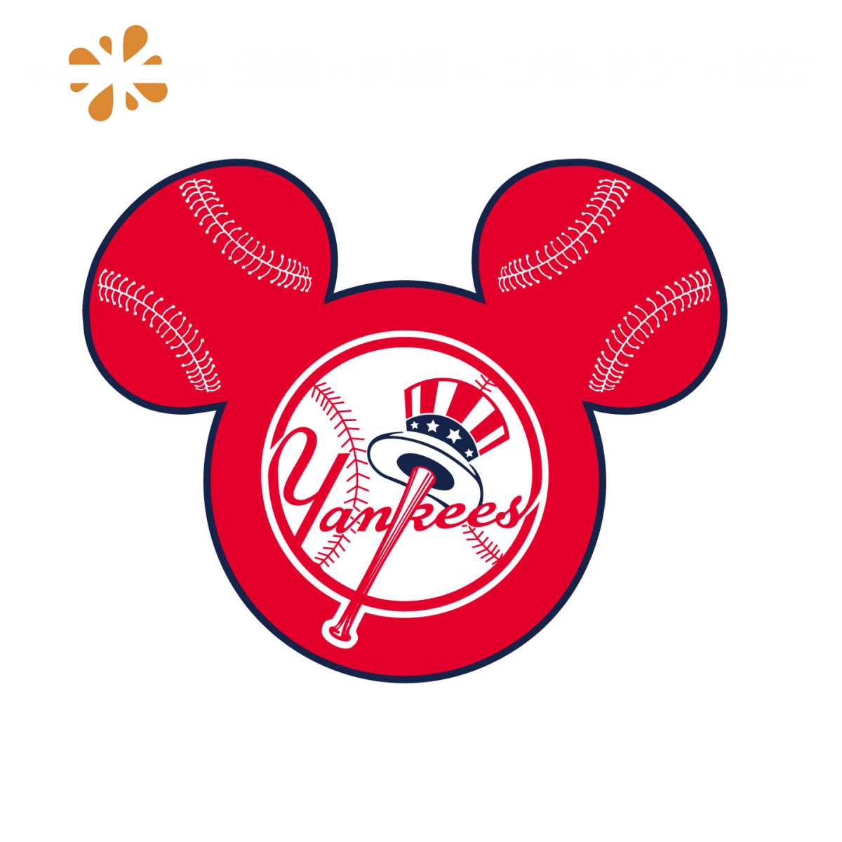 New York Yankees Baseball Mickey Mouse Disney Svg, Sport Svg | Inspire ...
