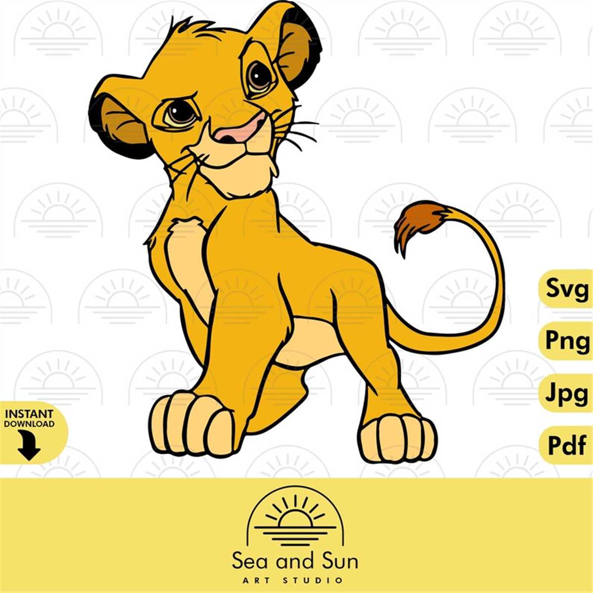 Lion King Vector Svg, Simba Disneyland Ears Svg, Png The Li | Inspire ...