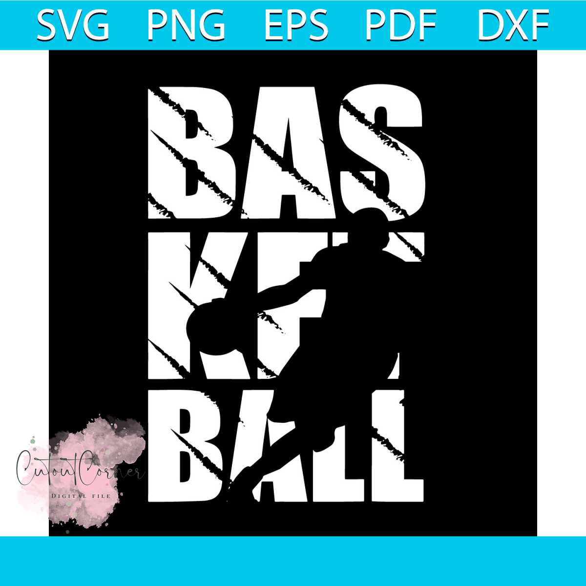 Basketball design Svg, Sport Svg, basketball player Svg, bas | Inspire ...