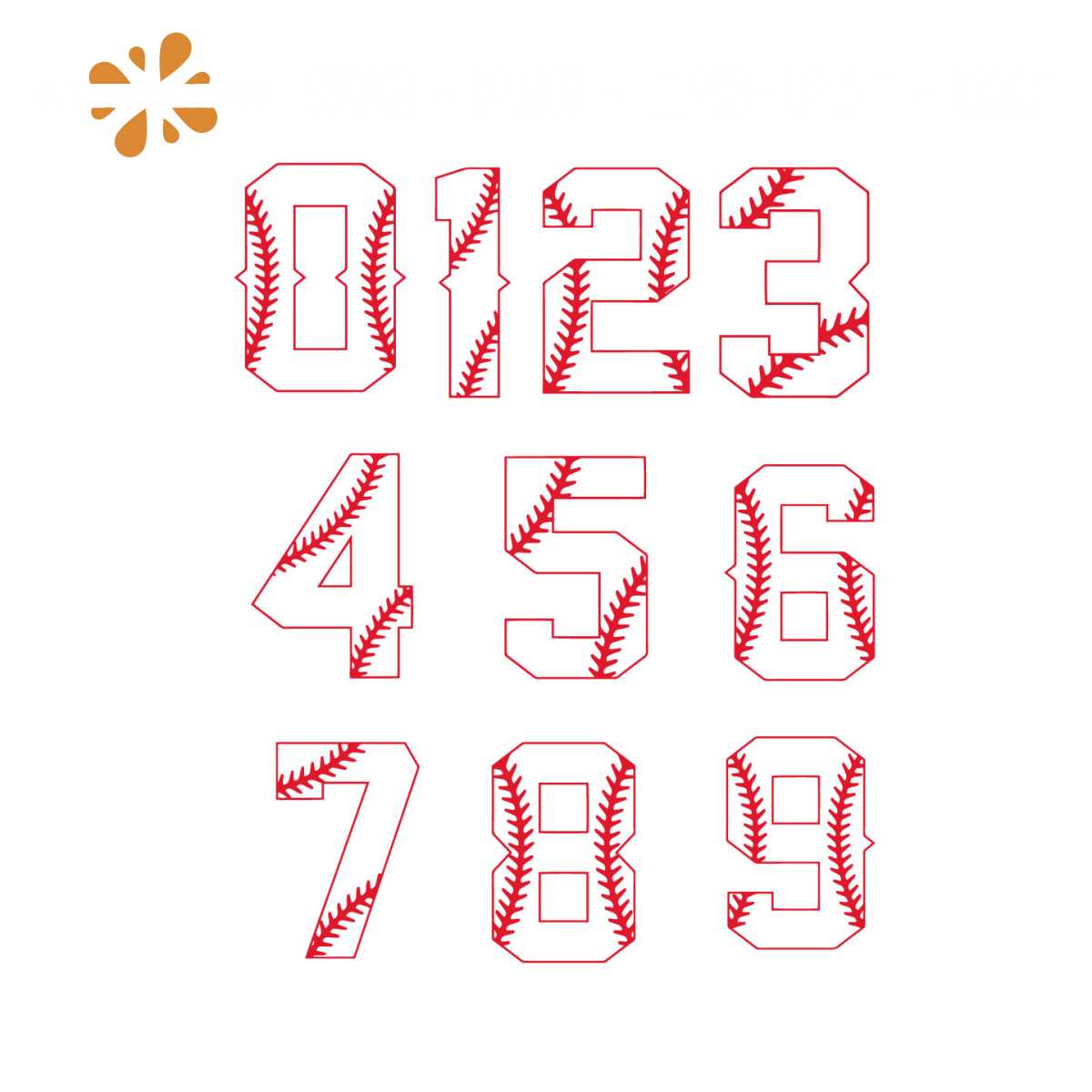 Baseball Number Svg, Sport Svg, Number Svg, Baseball Svg, Fo | Inspire ...