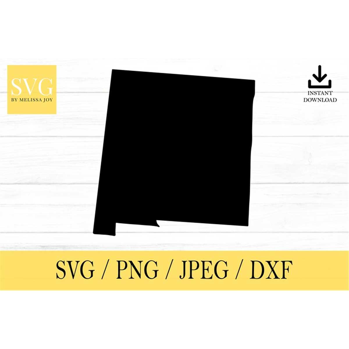 New Mexico SVG, State svg, United States, Shape, svg, png, d - Inspire ...