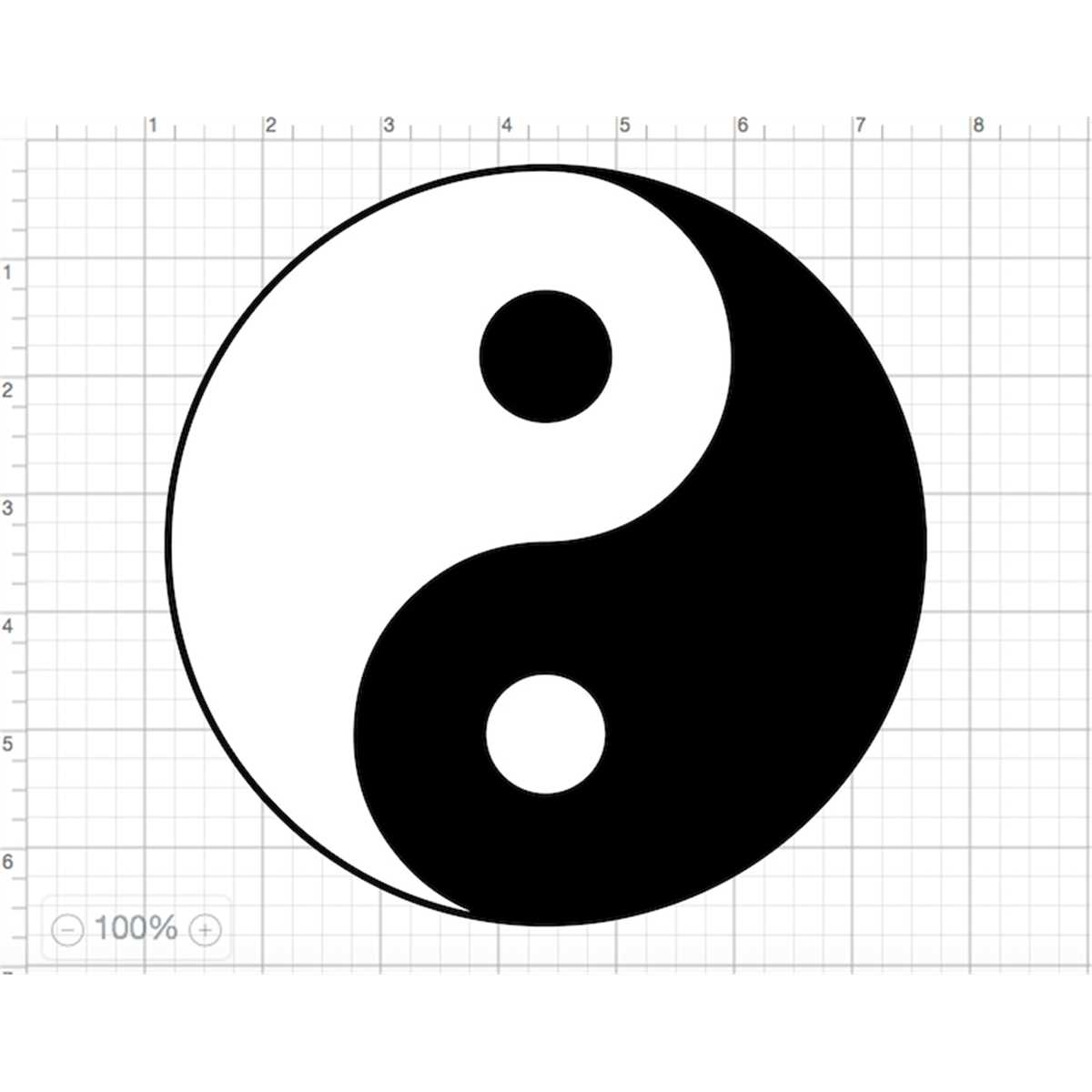 Yin and Yang Cut File SVG DXF PNG Eps Pdf Clipart | Yin and - Inspire ...