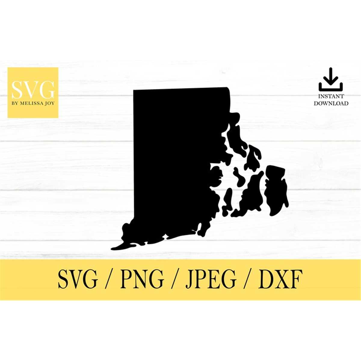 Rhode Island SVG, State svg, United States, Shape, svg, png, - Inspire ...