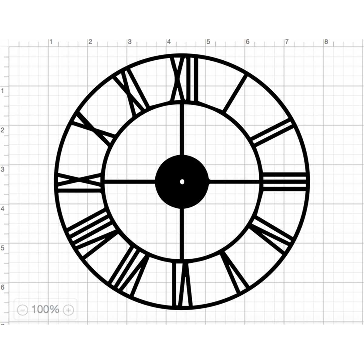 Skeleton Clock Cut File SVG DXF PNG Eps Pdf Clipart | Skelet | Inspire ...
