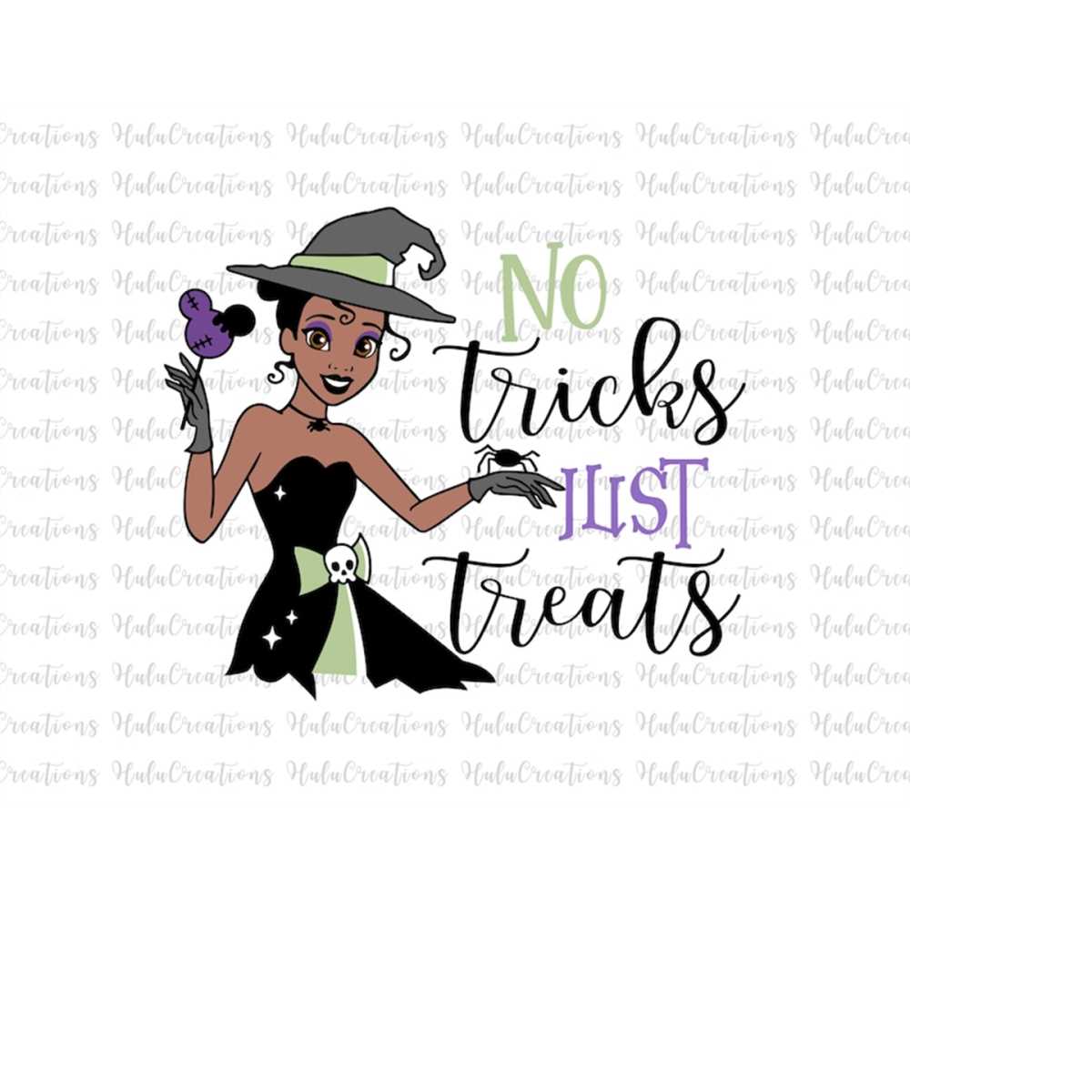 No Trick Just Treat Svg, Halloween Svg, Princess Svg, Spooky | Inspire ...