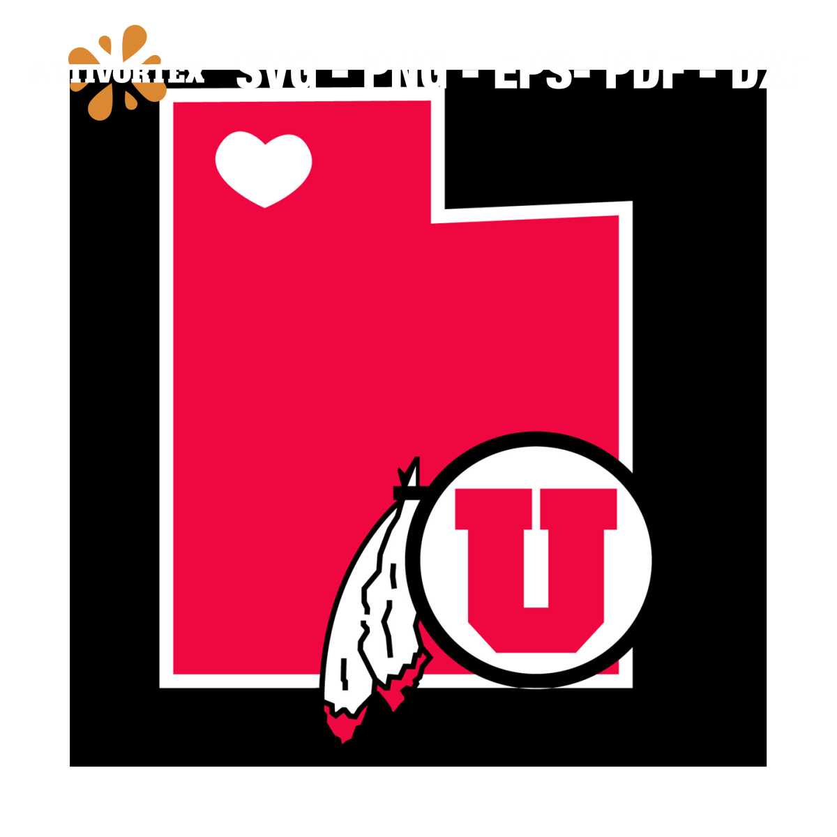 Utah Utes Logo Svg, Sport Svg, Utah Utes Football Svg, NCAA | Inspire ...