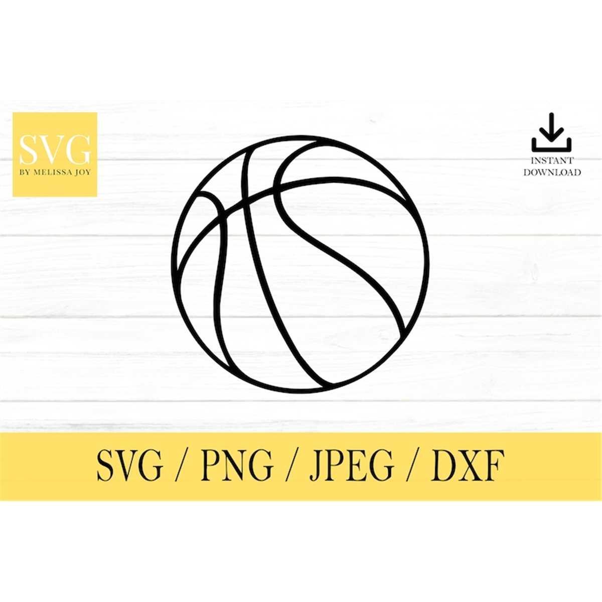 Basketball svg, sports SVG, svg, png, dxf, jpeg, Digital Dow - Inspire ...