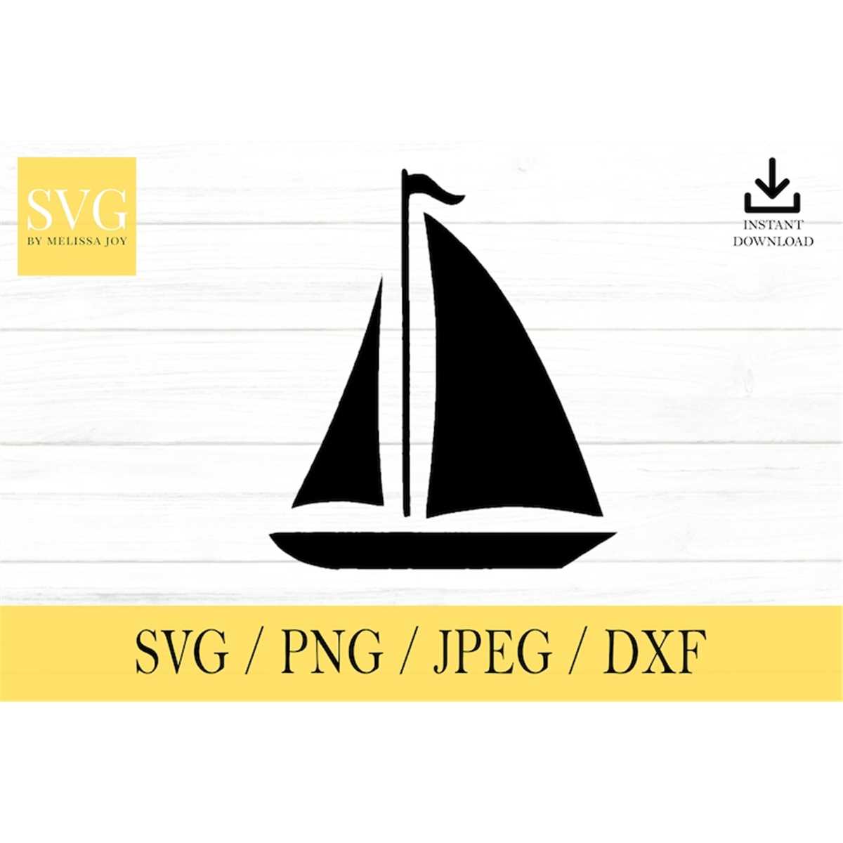 Sailboat svg, Sailing SVG, svg, png, dxf, jpeg, Digital Down | Inspire ...