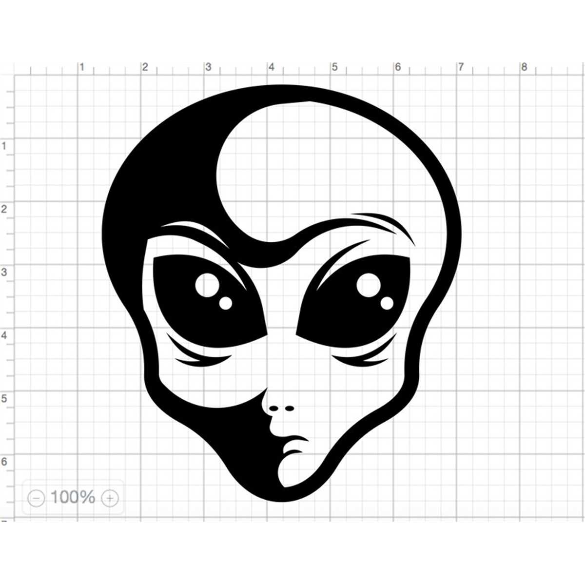 Alien Cut File SVG DXF PNG Eps Pdf | Alien Svg | Alien Dxf | | Inspire ...