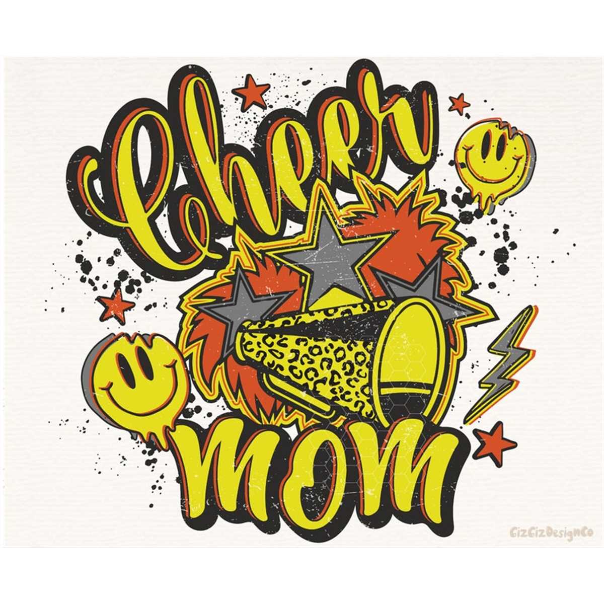 Softball Png, Softball Cheer Mom Smiley Png Sublimation Desi | Inspire ...