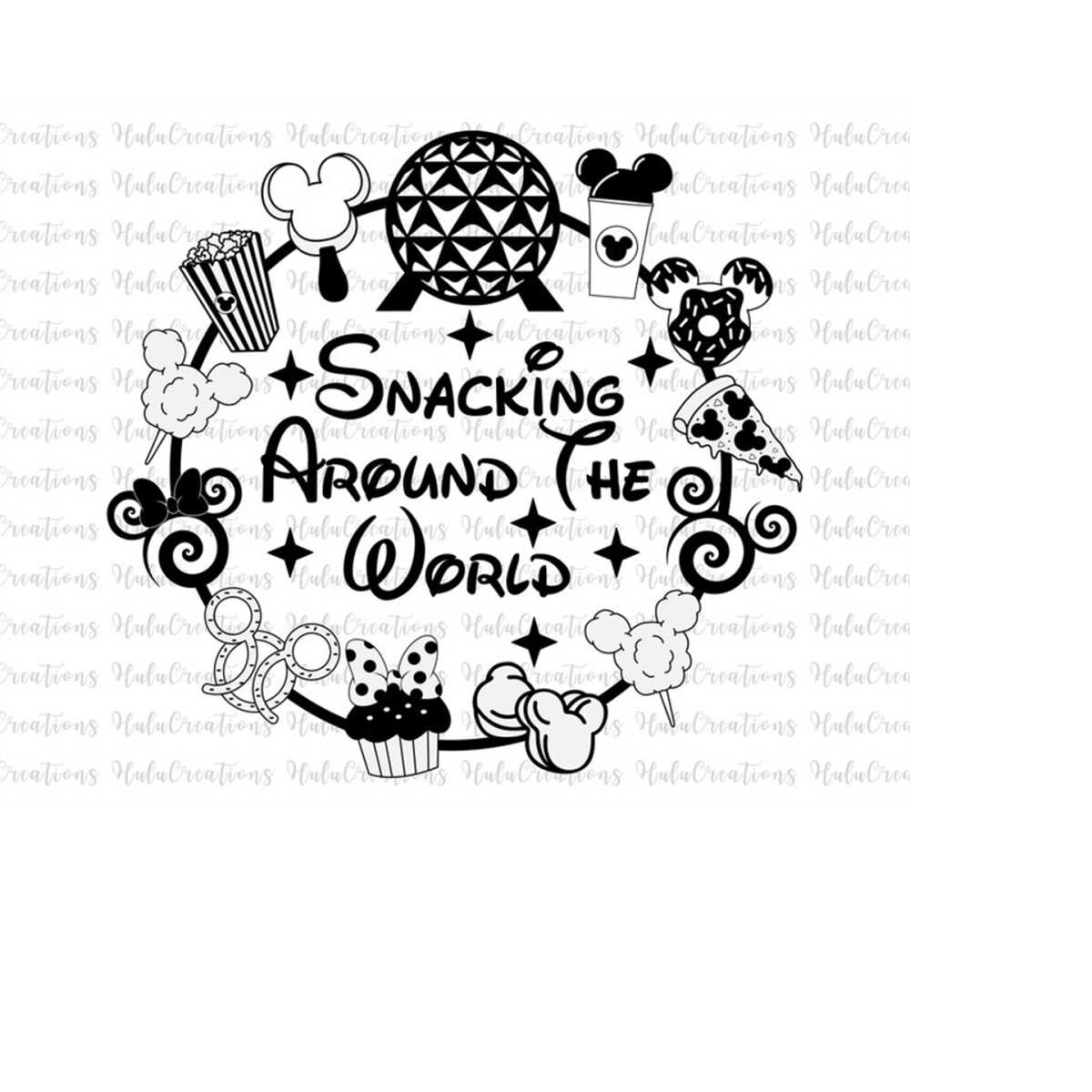 Snacking Around The World Svg, Drinks And Foods Svg, Family | Inspire ...