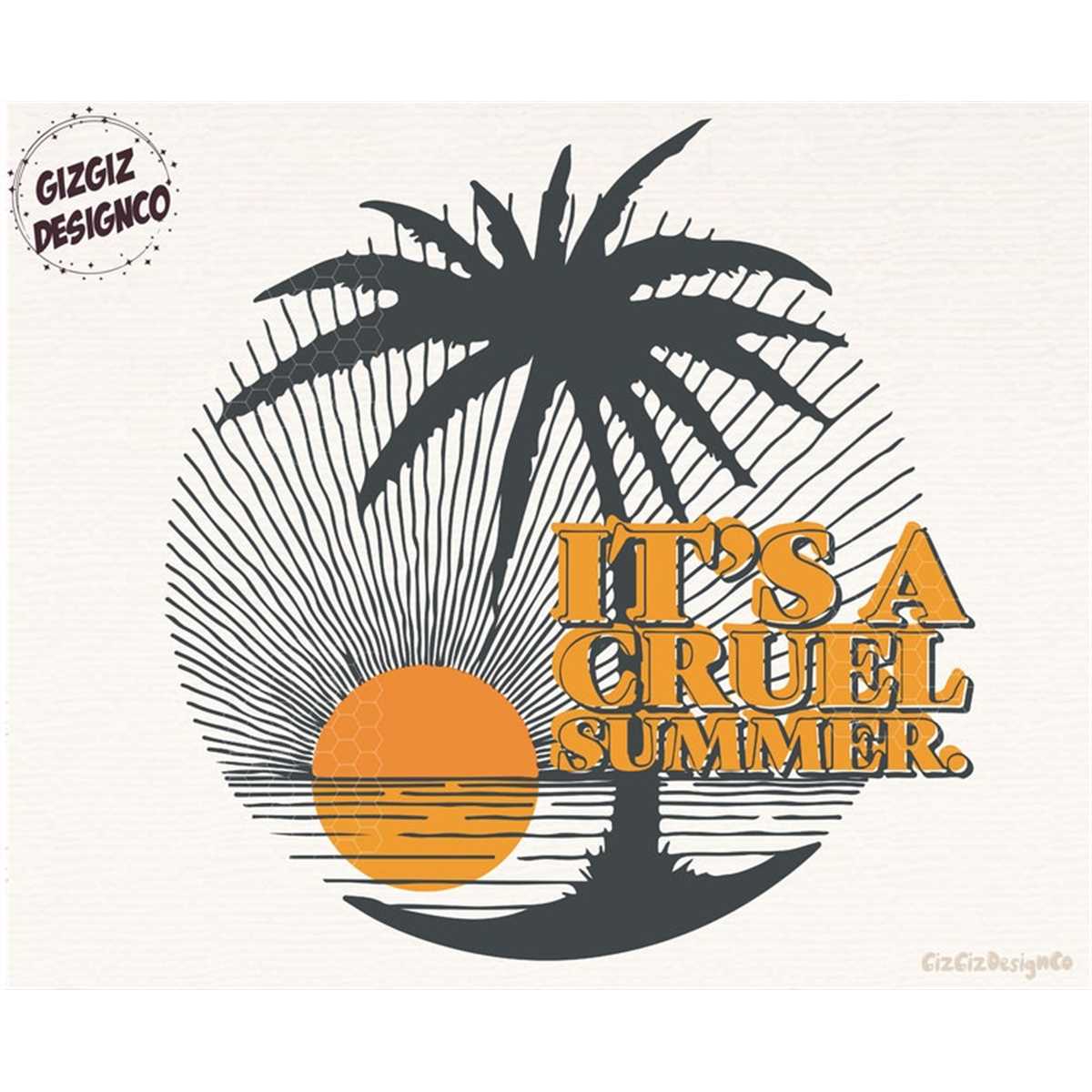 It's A Cruel Summer Retro Summer Png Design, Summer Shirt, S | Inspire ...