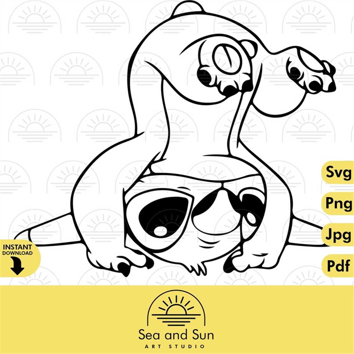 Stitch Vector Svg, Lilo and Stitch Disneyland Ears Svg, Png | Inspire ...