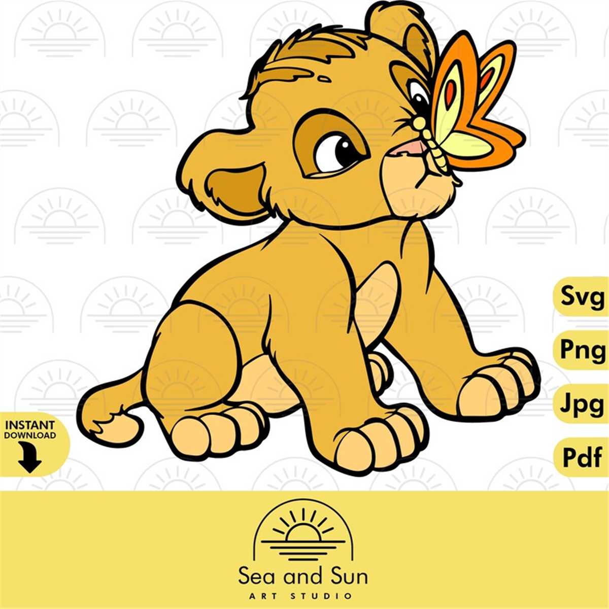 Lion King Vector Svg, Simba Disneyland Ears Svg, Png The Li - Inspire ...