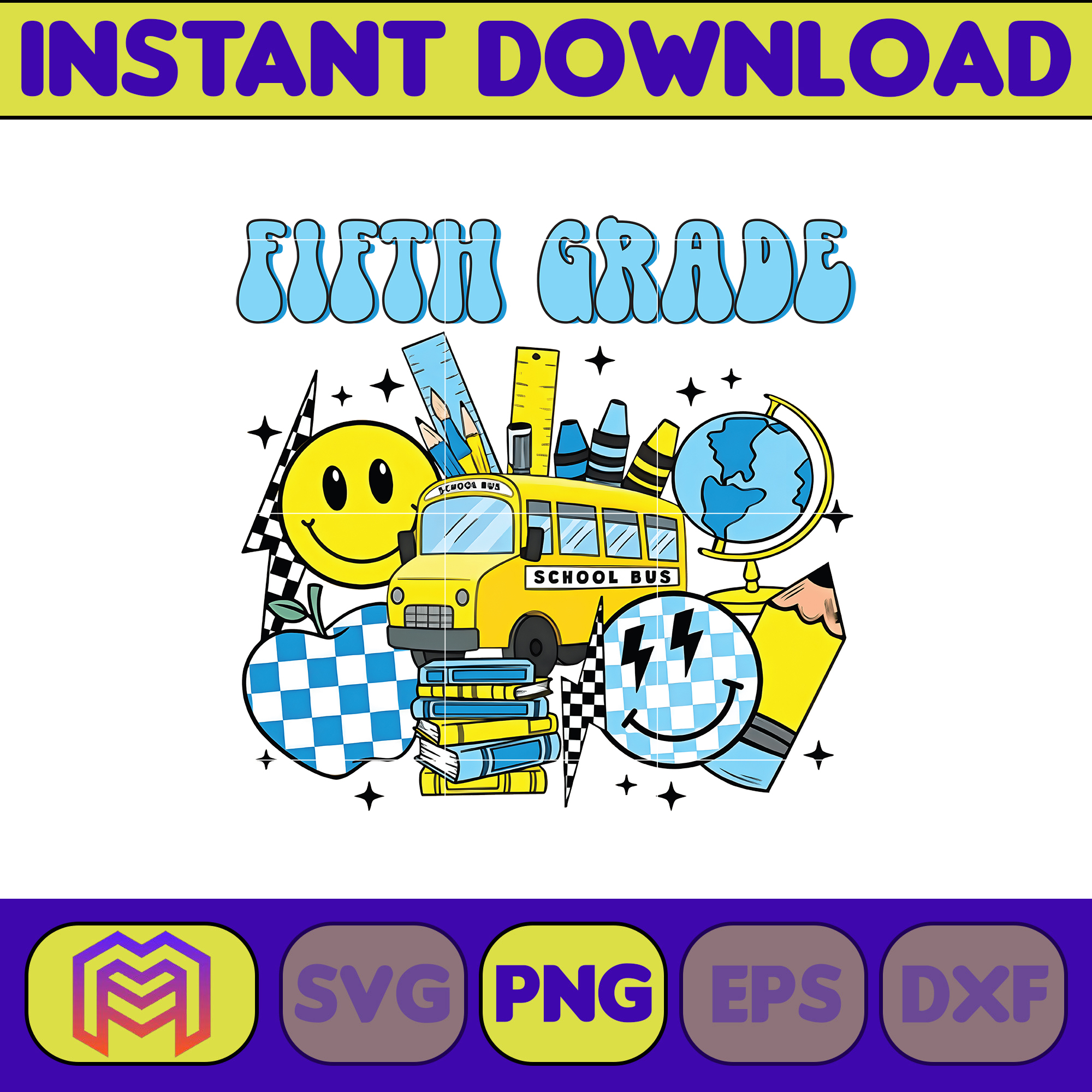 Back to School Png, Kindergarten, Pre K PNG, First Day Of Sc - Inspire ...