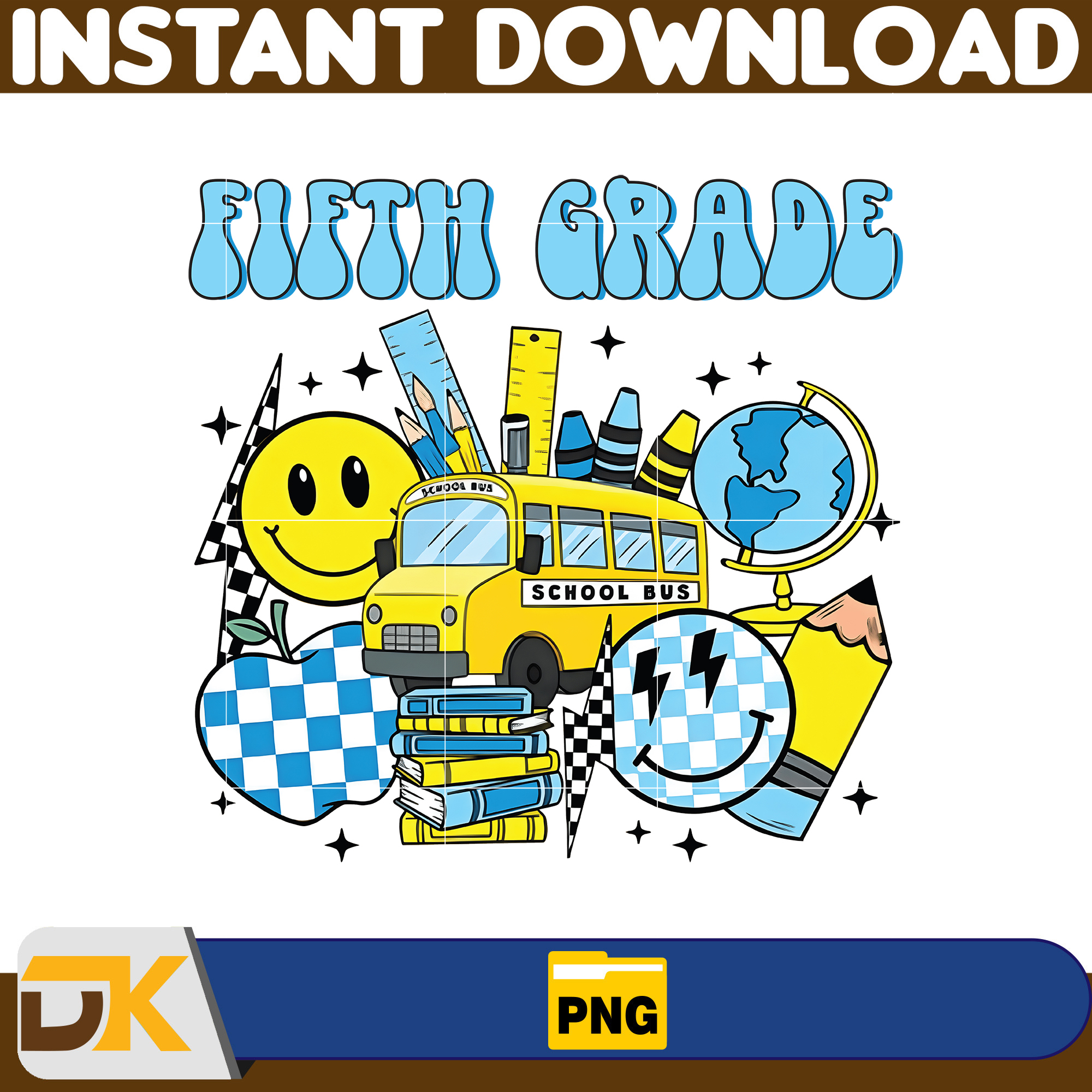 Back to School Png, Kindergarten, Pre K PNG, First Day Of Sc | Inspire ...