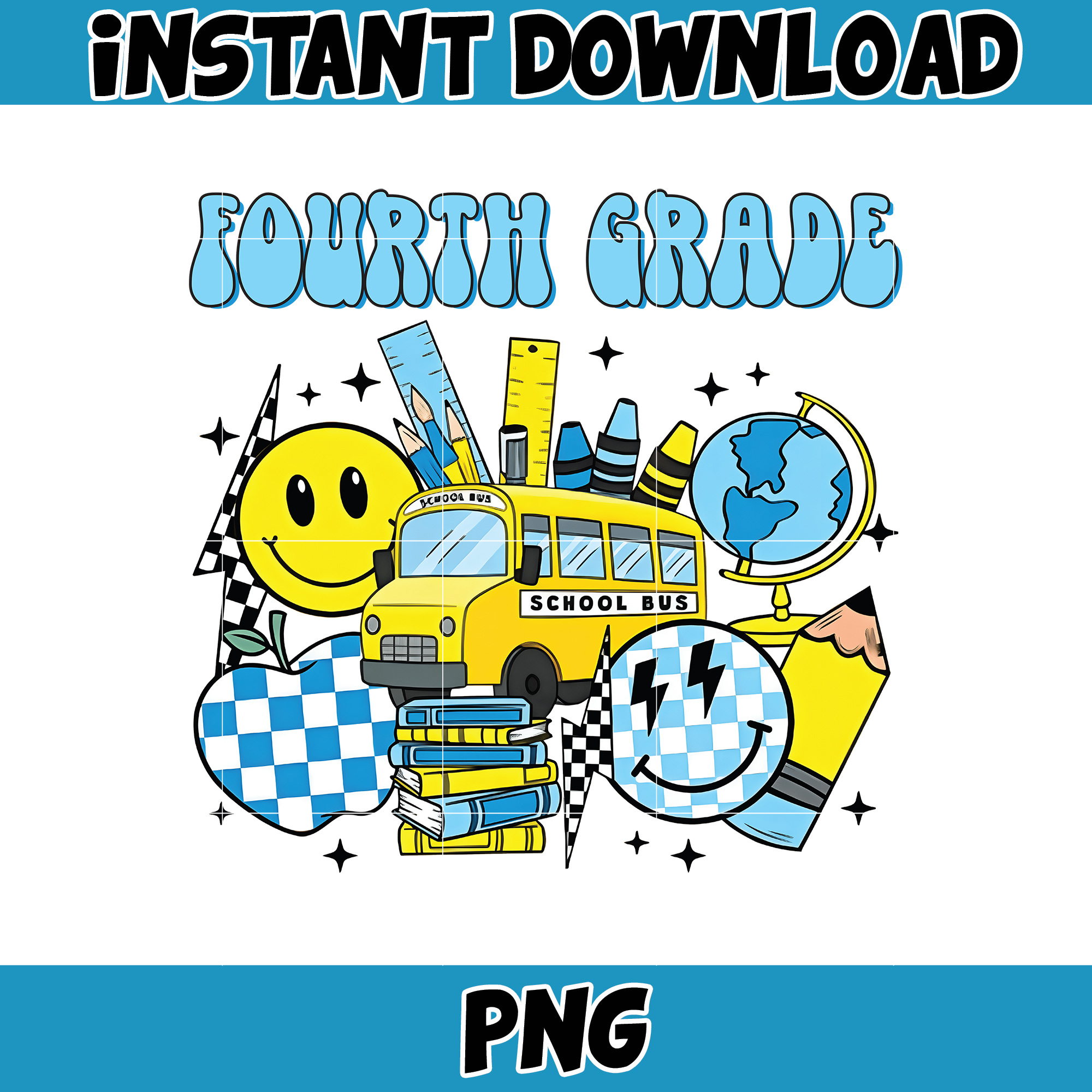Back to School Png, Kindergarten, Pre K PNG, First Day Of Sc | Inspire ...