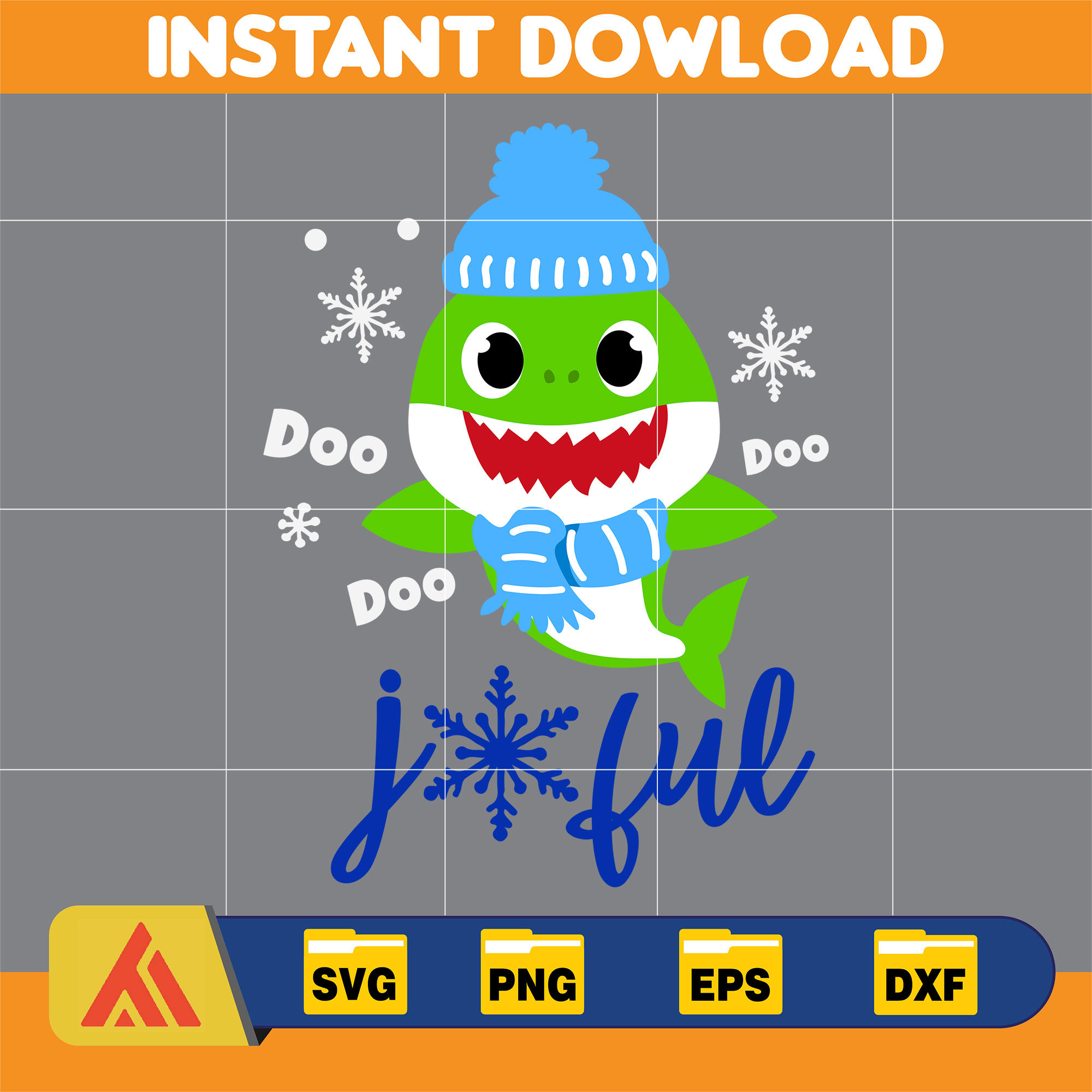 Christmas Shark Svg, Baby Shark Svg, Dodo Shark Svg, Daddy S | Inspire ...