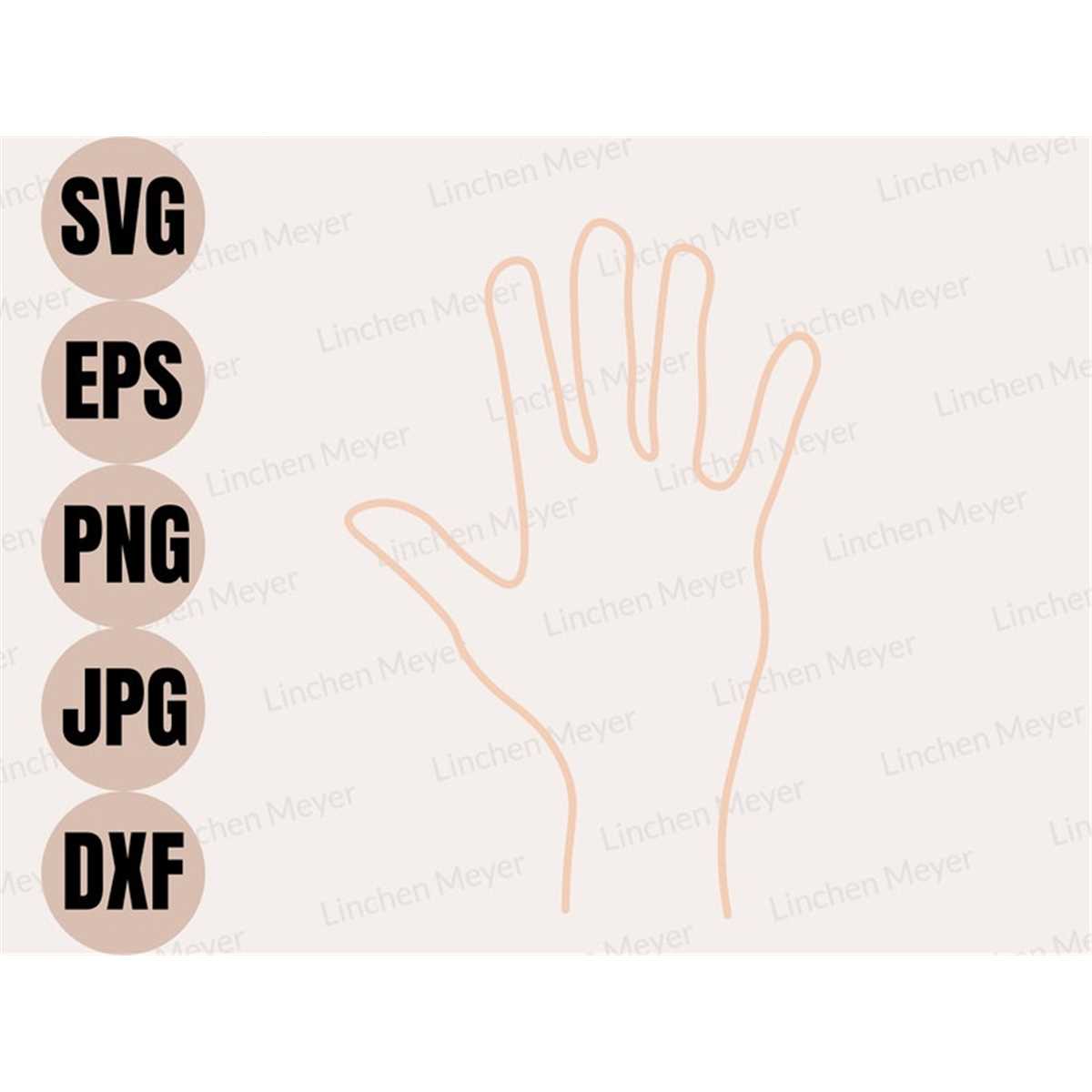 Hand Svg, Body Part Svg, Fingers Svg, Human Hands Svg, Arms | Inspire ...